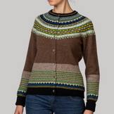 Alpine Cardigan | Fairisle Cardigan | ERIBÉ Knitwear | Scotland