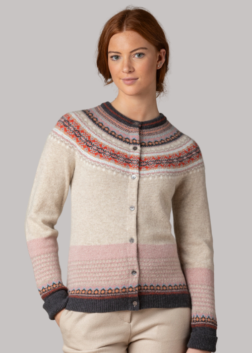 Alpine Cardigan | Fairisle Cardigan | ERIBÉ Knitwear | Scotland