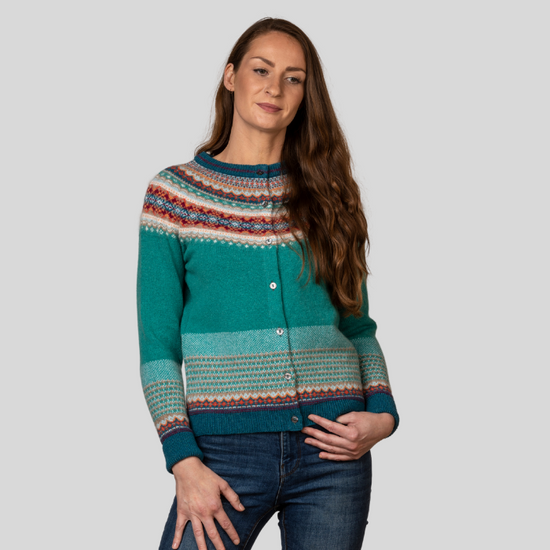Alpine Cardigan | Fairisle Cardigan | ERIBÉ Knitwear | Scotland