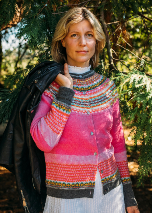 Alpine Cardigan | Fairisle Cardigan | ERIBÉ Knitwear | Scotland