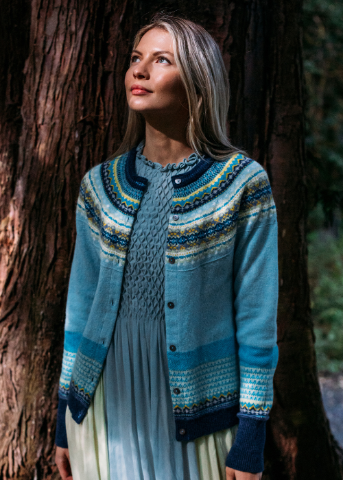 Alpine Cardigan | Fairisle Cardigan | ERIBÉ Knitwear | Scotland