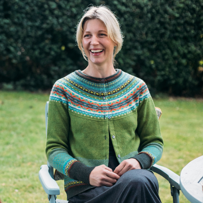 Alpine Cardigan | Fairisle Cardigan | ERIBÉ Knitwear | Scotland