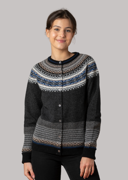 Alpine Cardigan | Fairisle Cardigan | ERIBÉ Knitwear | Scotland