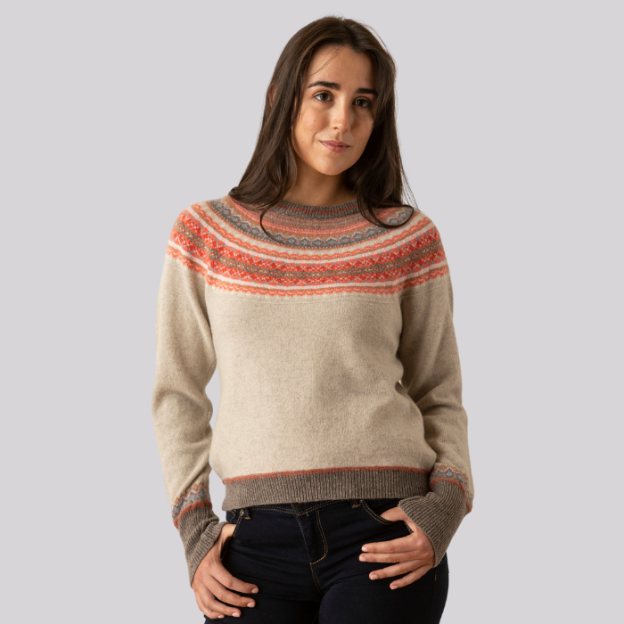 Alpine Short Sweater | Fairisle Sweater | Scotland | ERIBÉ Knitwear