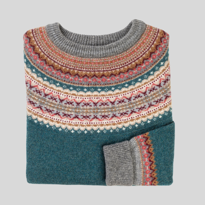 Alpine Short Sweater | Fairisle Sweater | Scotland | ERIBÉ Knitwear