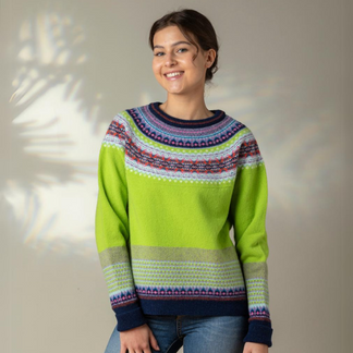 Alpine Sweater | ERIBÉ Knitwear | Fairisle Sweater | Scotland