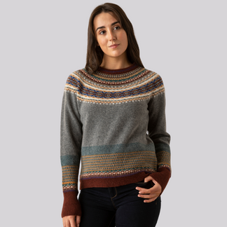 Alpine Sweater | ERIBÉ Knitwear | Fairisle Sweater | Scotland