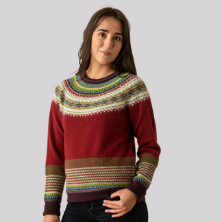 Alpine Sweater | ERIBÉ Knitwear | Fairisle Sweater | Scotland