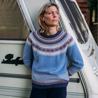 Alpine Sweater | ERIBÉ Knitwear | Fairisle Sweater | Scotland