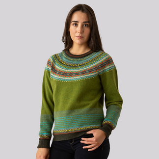 Alpine Sweater | ERIBÉ Knitwear | Fairisle Sweater | Scotland
