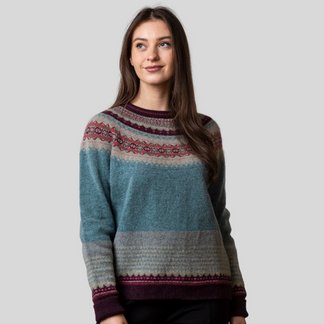 Alpine Sweater | ERIBÉ Knitwear | Fairisle Sweater | Scotland