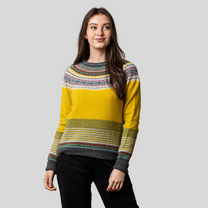 Alpine Sweater | ERIBÉ Knitwear | Fairisle Sweater | Scotland