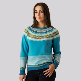Alpine Sweater | ERIBÉ Knitwear | Fairisle Sweater | Scotland