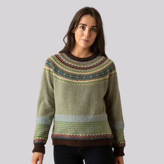 Alpine Sweater | ERIBÉ Knitwear | Fairisle Sweater | Scotland