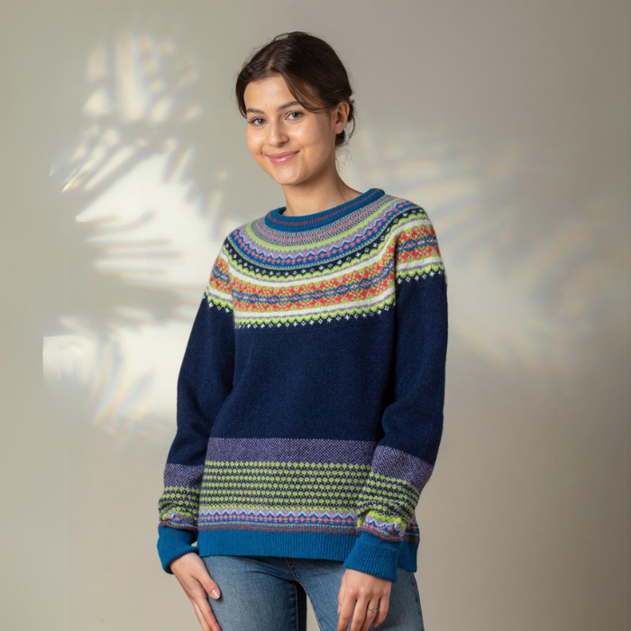 Alpine Sweater | ERIBÉ Knitwear | Fairisle Sweater | Scotland