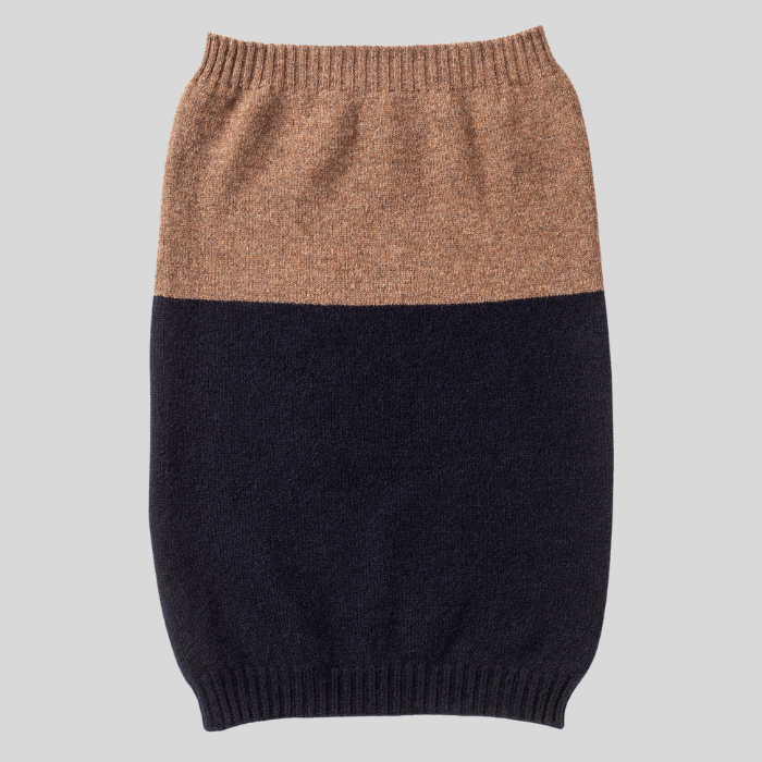 Bowden Colour Block Snood | ERIBÉ Knitwear | Made In Scotland