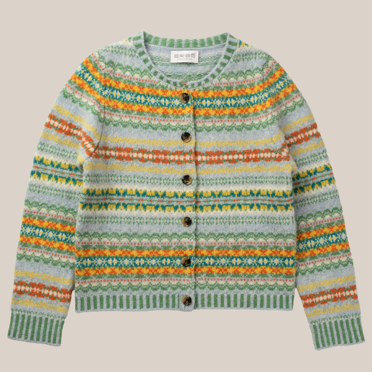 Westray Fairisle Cardigan | ERIBÉ Knitwear