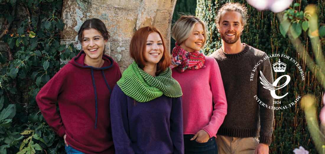 Sustainable Knitwear from Scotland | ERIBÉ Knitwear