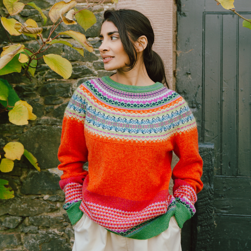 Alpine Sweater | ERIBÉ Knitwear | Fairisle Sweater | Scotland