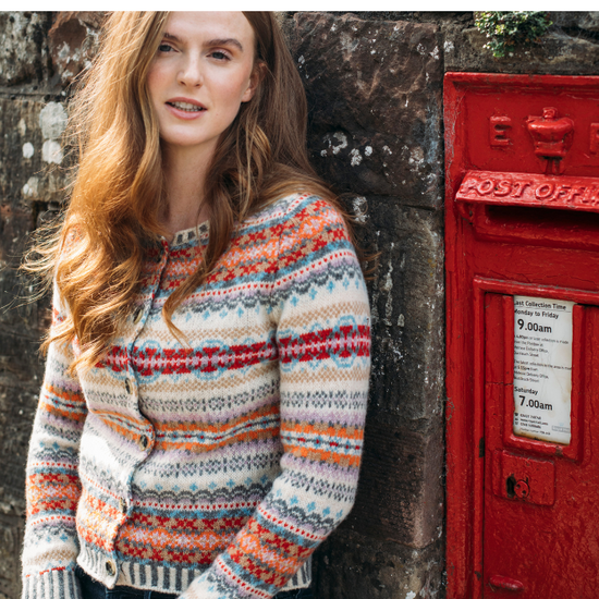 Westray Fairisle Cardigan | ERIBÉ Knitwear