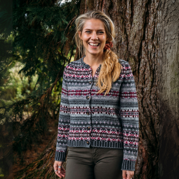 Westray Fairisle Cardigan | ERIBÉ Knitwear
